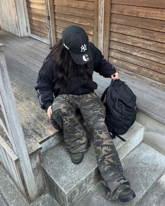 【即納】迷彩柄ルーズパンツ KM0006 – YOLO（ヨロ）｜ファッション通販