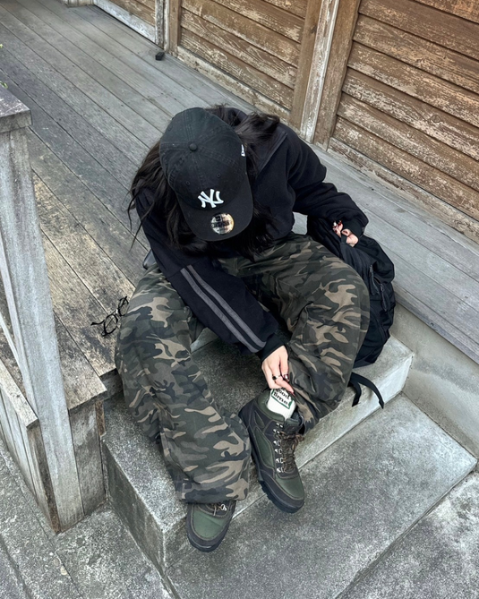【即納】迷彩柄ルーズパンツ KM0006 – YOLO（ヨロ）｜ファッション通販